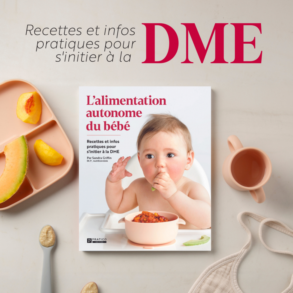 La planification des repas lorsqu'un bébé mange en DME - Maman Mange Bien